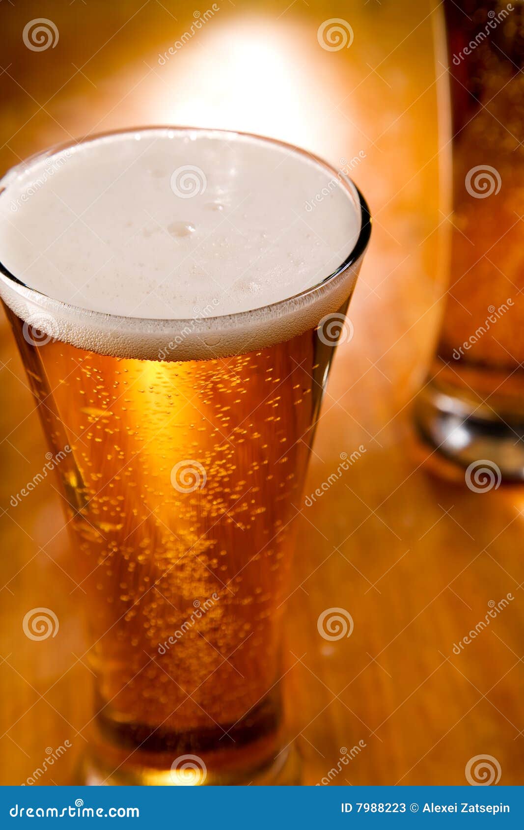 Close-up of beer glass stock image. Image of brew, party - 7988223