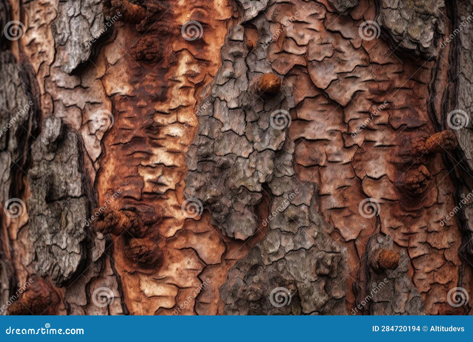 Close-up Of Beetle-infested Tree Bark Texture Royalty-Free Stock Image ...