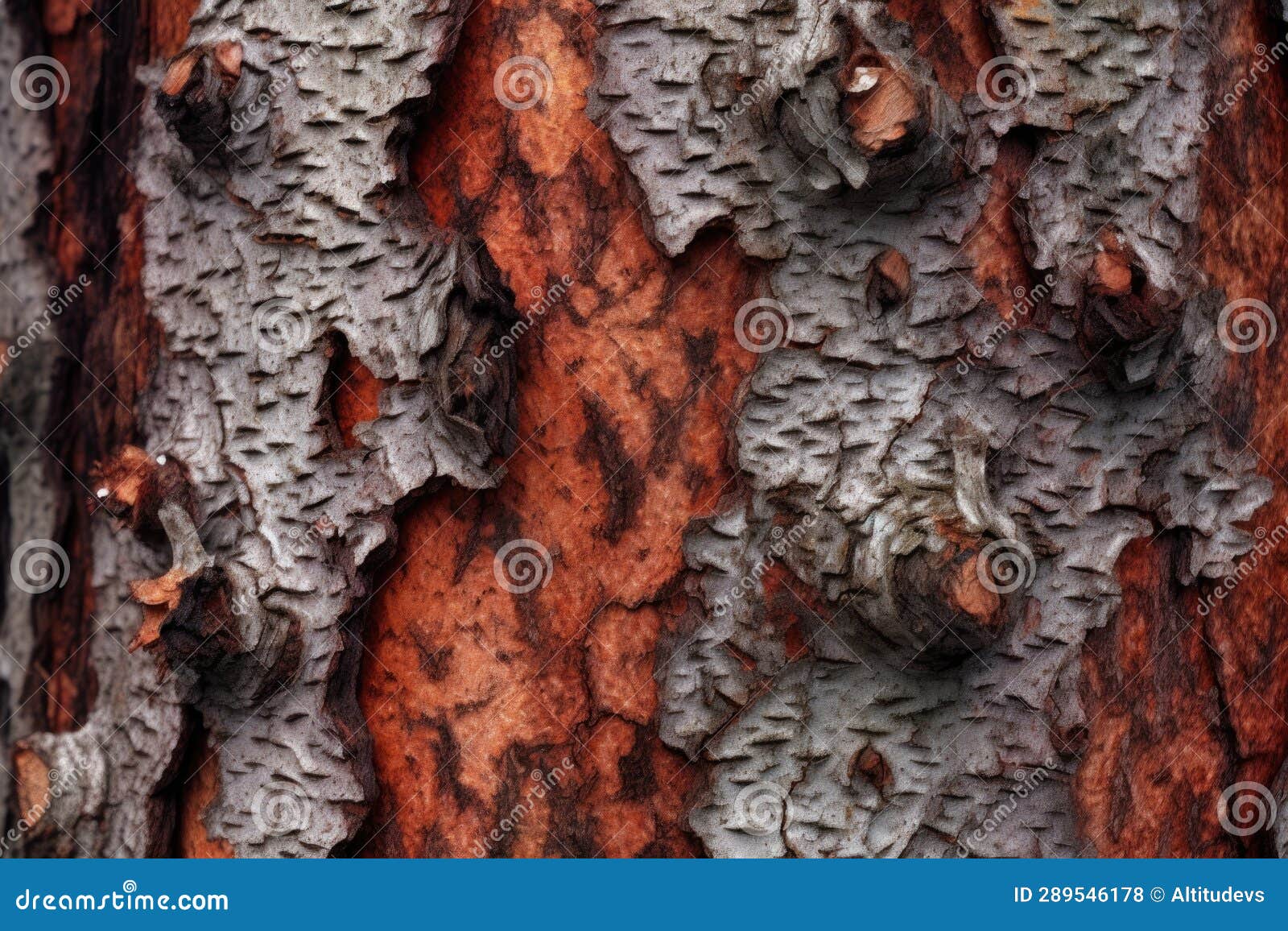 Close-up of Beetle-infested Tree Bark Texture Stock Photo - Image of ...