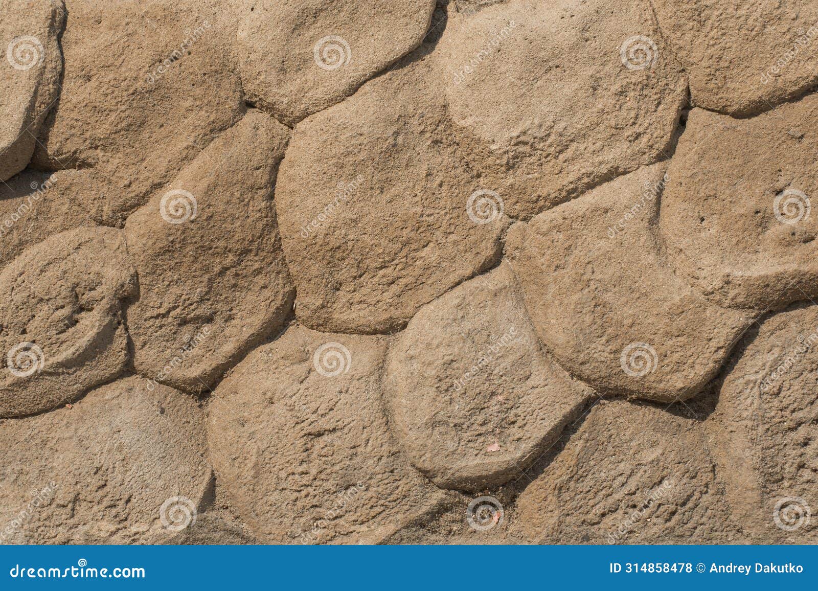 Close-up Beige Color Stone Rough Solid Texture Pattern Abstract Wall ...