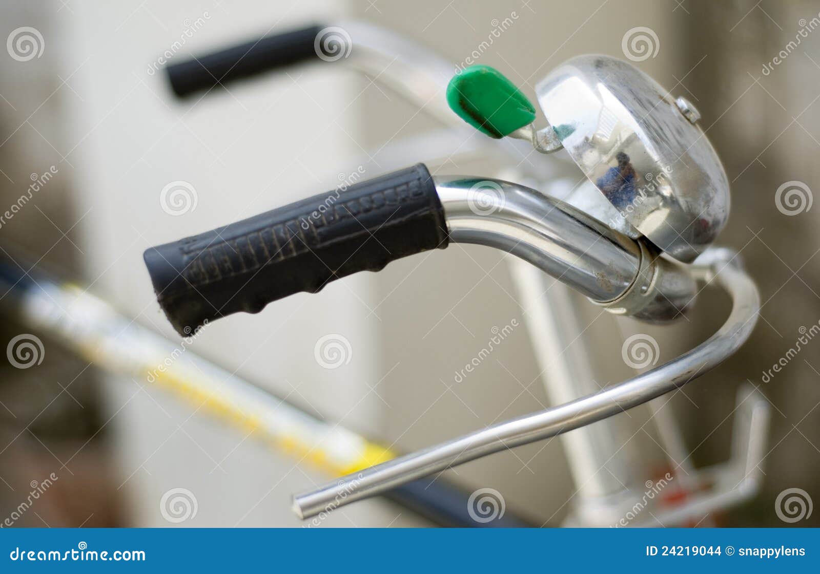 Close Up of a BiCycle Handle Stock Photo - Image of brake, object: 24219044