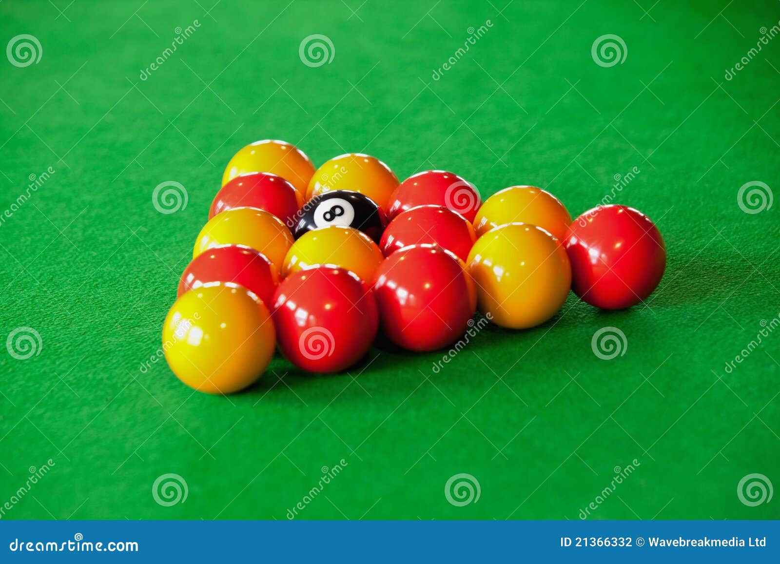 Close up of billiard balls stock photo. Image of hobby - 21366332