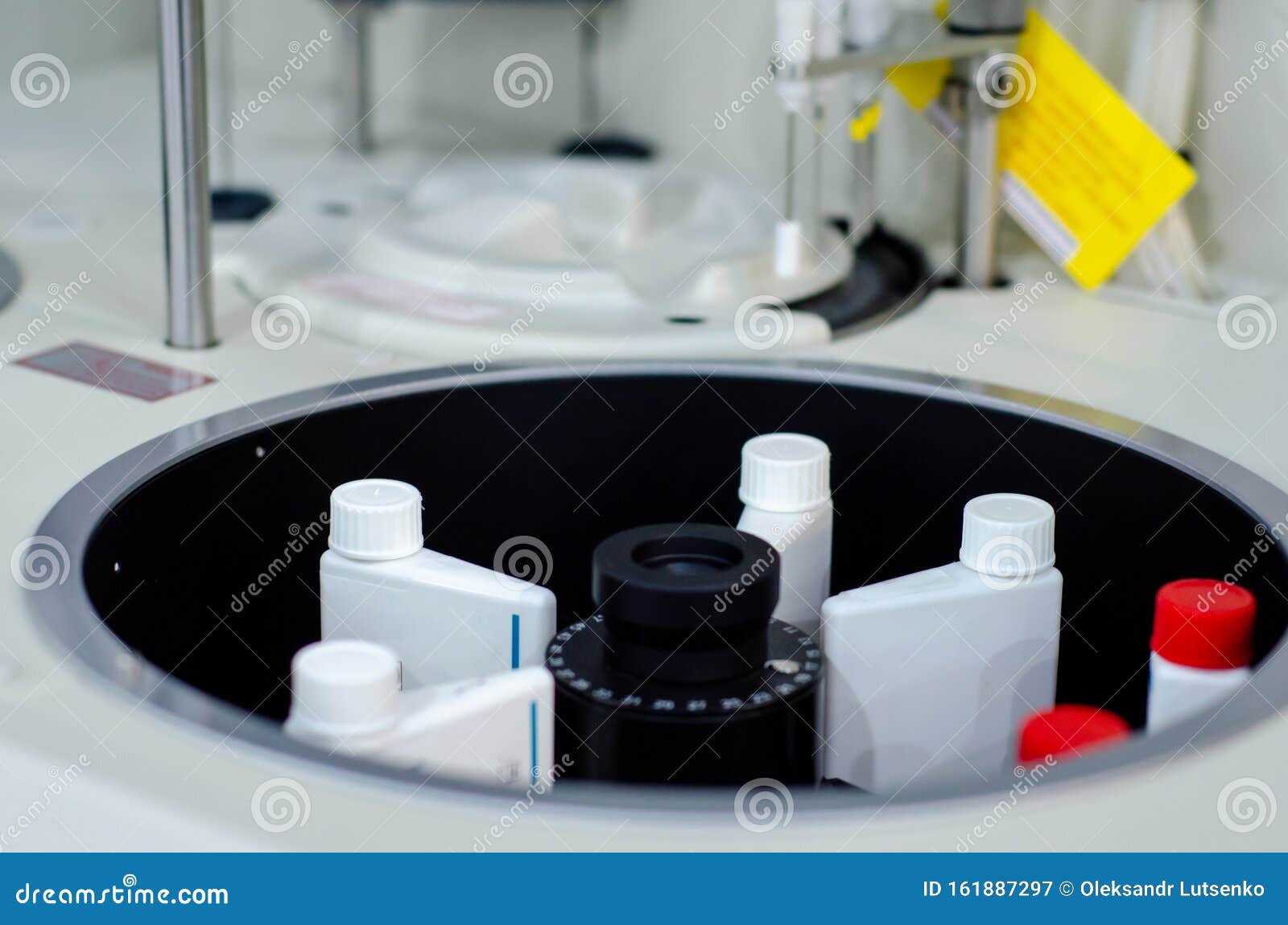Close-up of Biochemical Automatic Analyzer Stock Image - Image of ...
