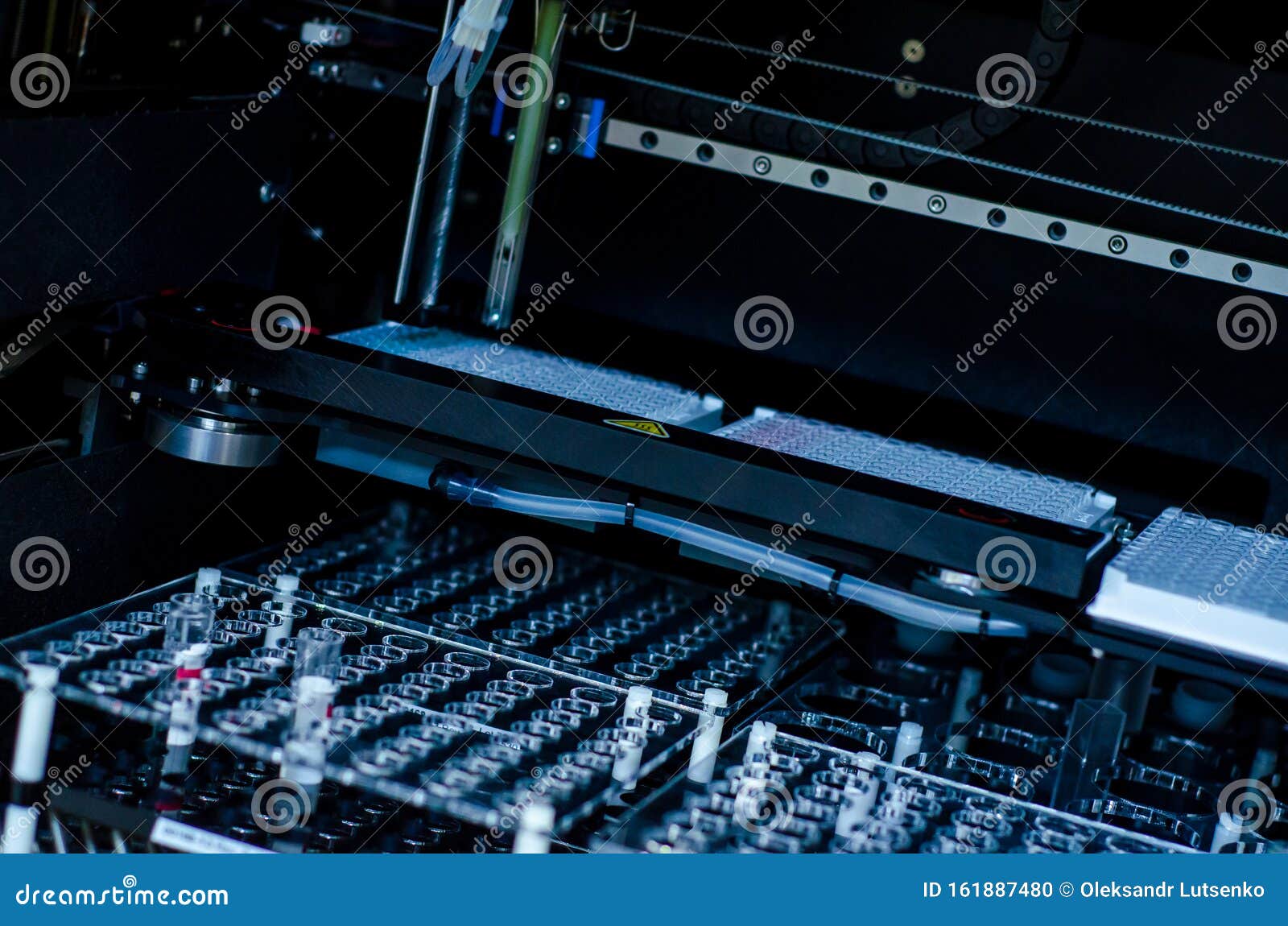 Close-up of Biochemical Automatic Analyzer Stock Photo - Image of ...
