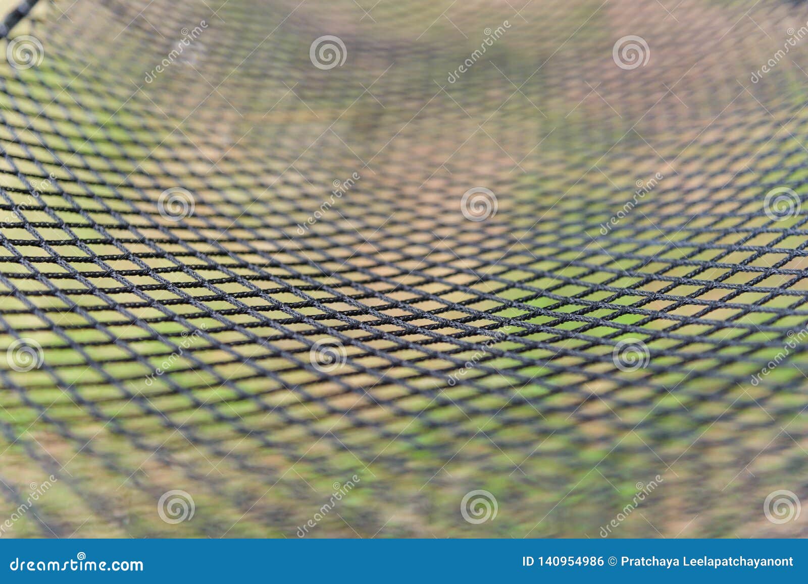 Close-up Black Color Hammock Net Stock Photo - Image of closeup, cord ...