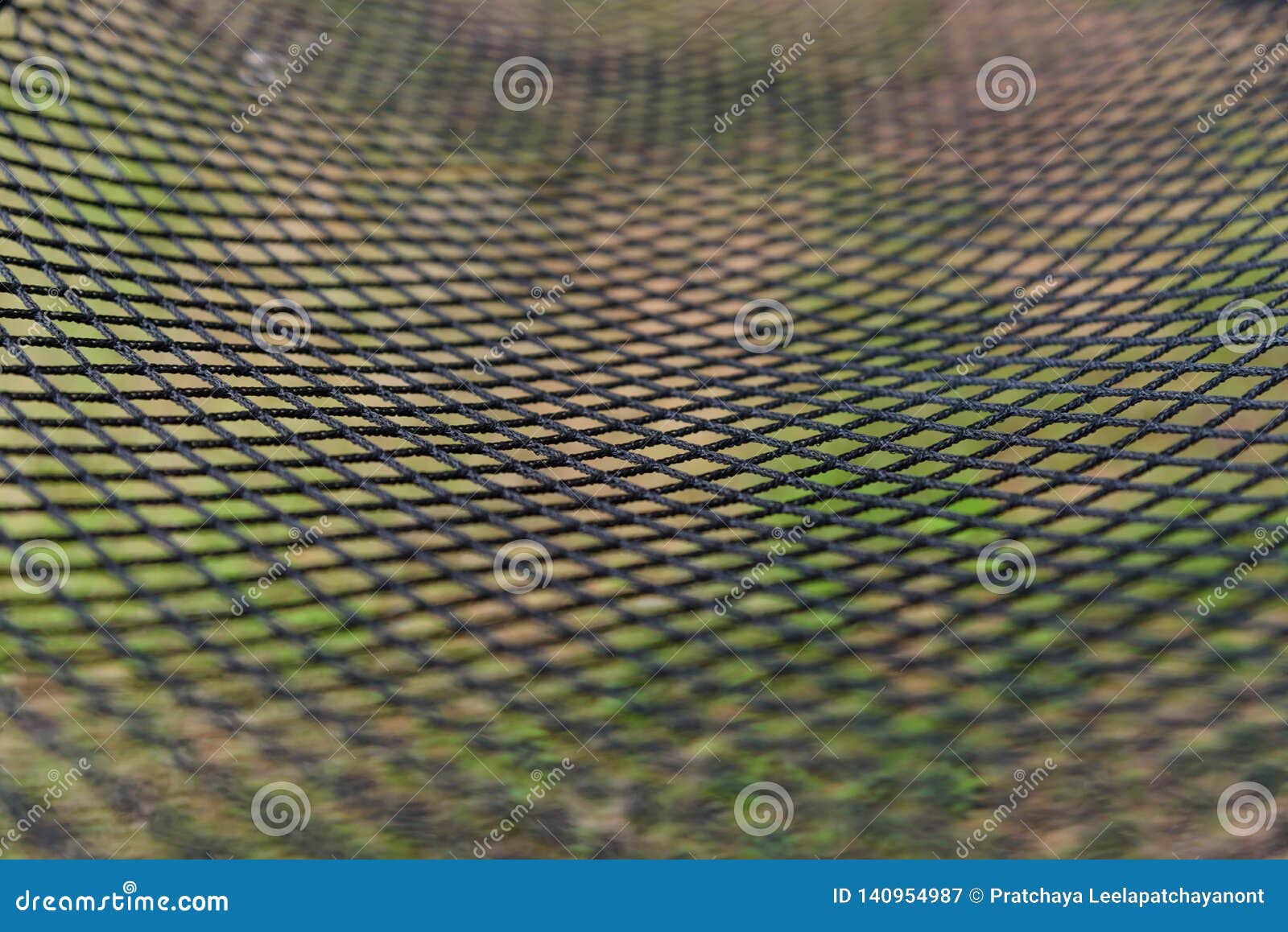 Close-up Black Color Hammock Net Stock Image - Image of texture, string ...