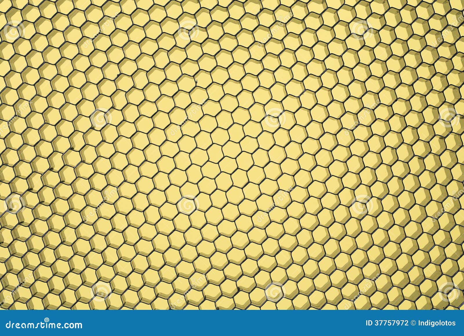 Close Up of Black Net. Yellow Light Stock Photo - Image of equipment ...