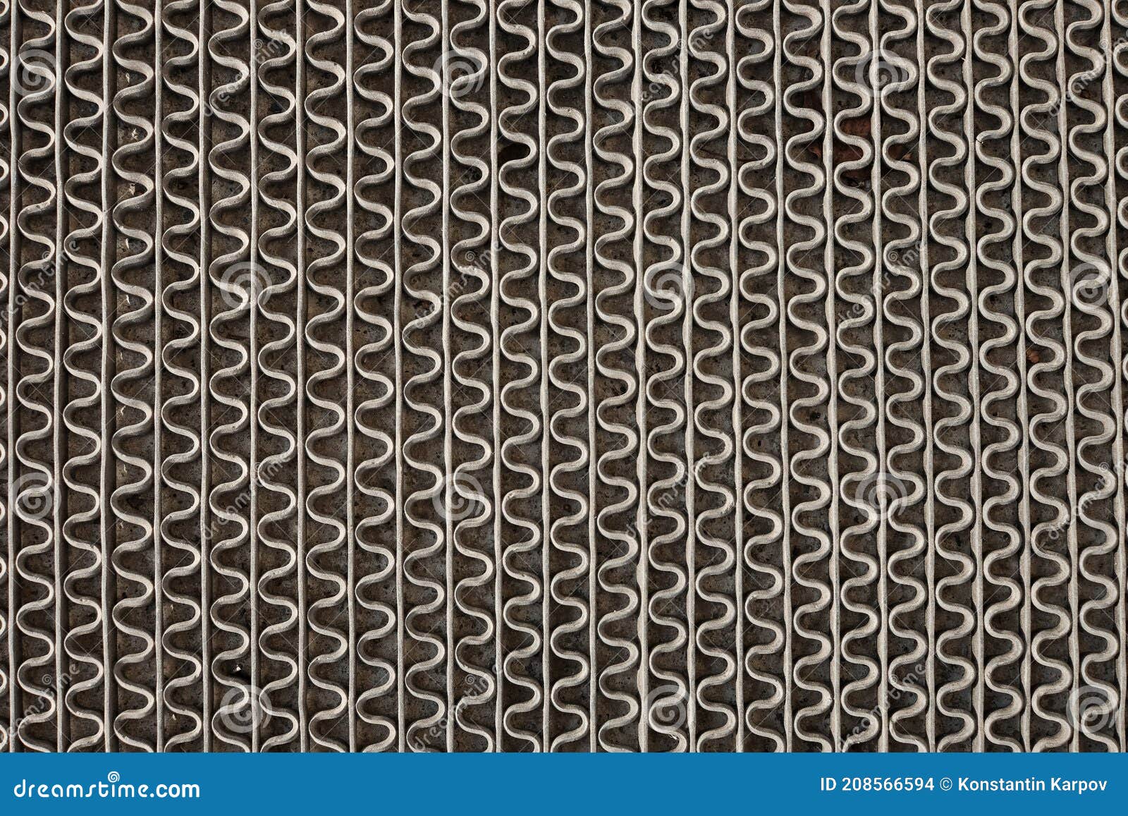 A Close-up of a Black Rubber Carpet Top View Stock Photo - Image of ...