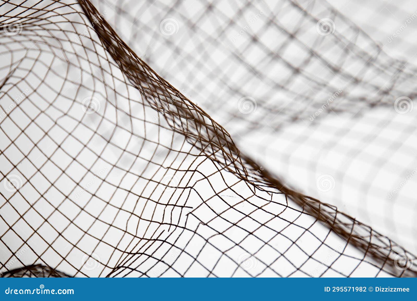 Free Form Curve of Black Rustic Wire Mesh Stock Photo - Image of ...