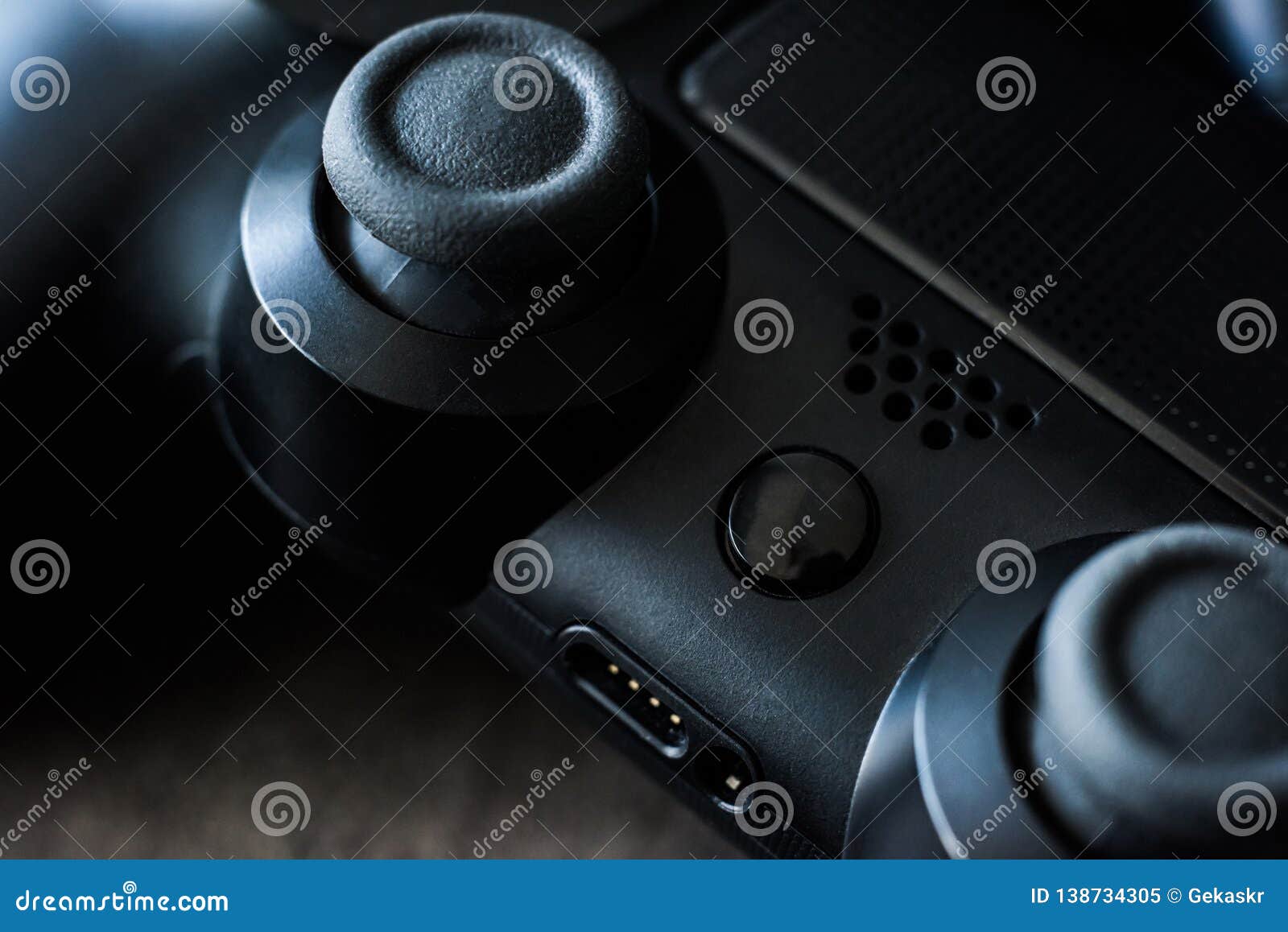 Video Games Gaming Controller Stock Image - Image of dual, console ...