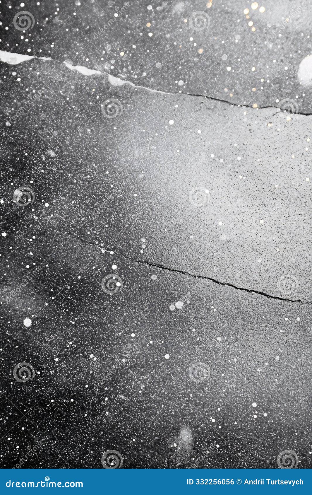 Abstract Black and White Grunge Concrete Texture with Streaks and ...