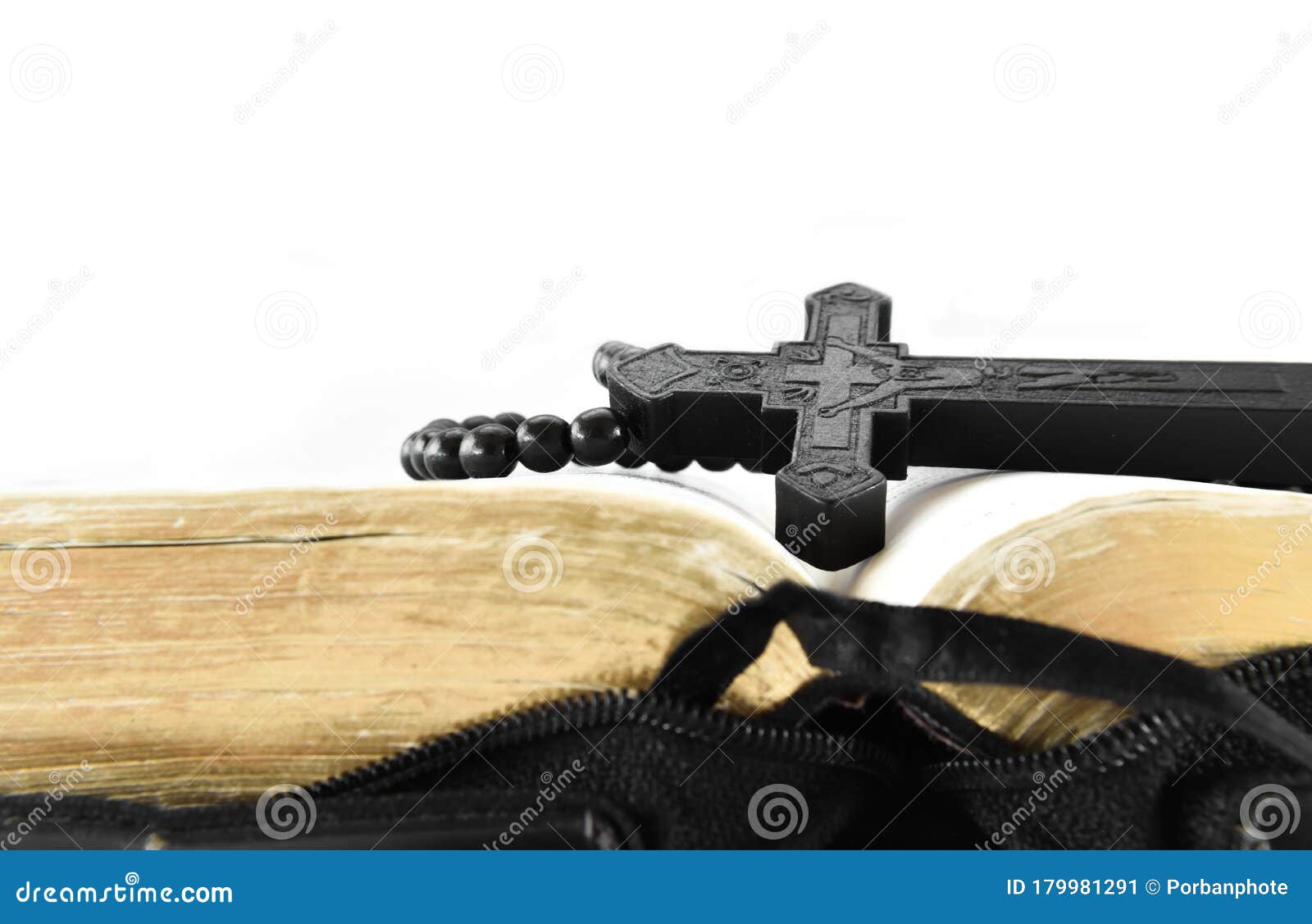 Close-up of Black Wooden Christian Cross on Holy Bible Stock Image ... Close-up of Black Wooden Christian Cross on Holy Bible Stock Image ...
