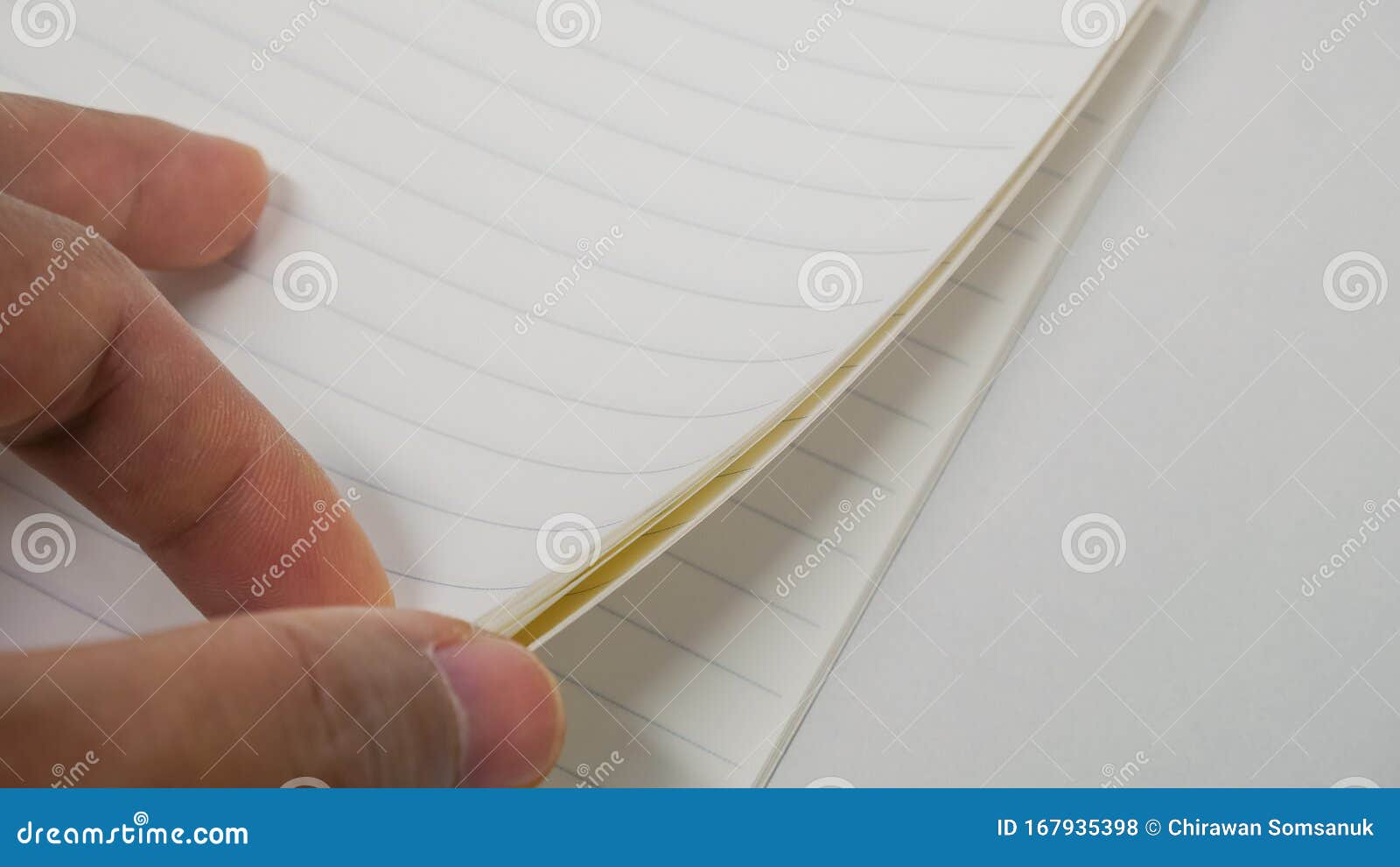 Blank White Paper Note in Writing Memory Concept Stock Photo - Image of ...