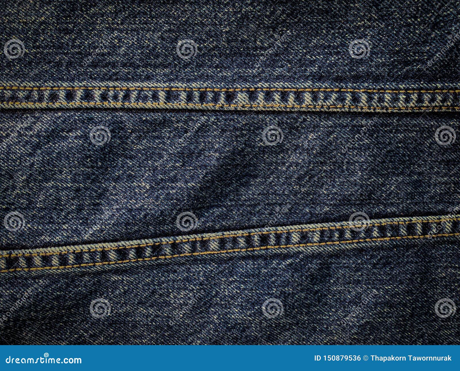 Close Up Blue Denim Pattern Texture Stock Photo - Image of fashion ...