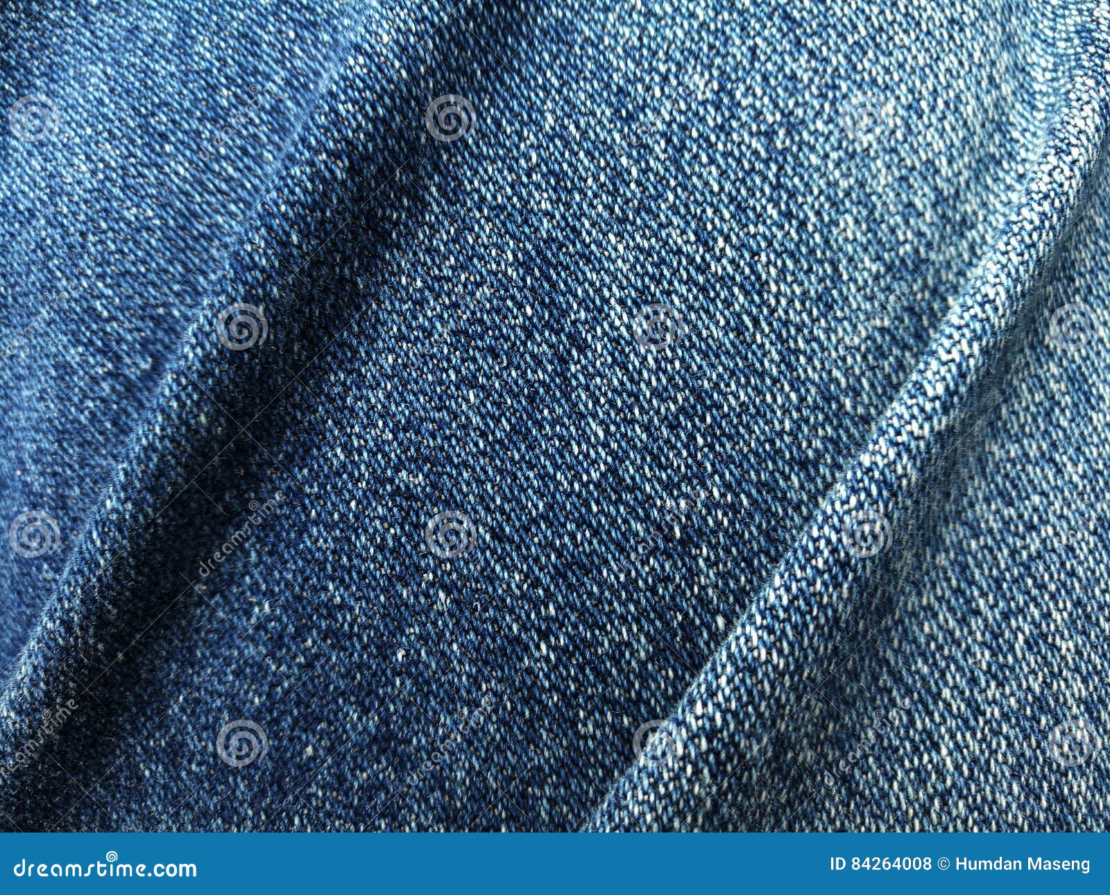 Close Up Blue Jeans Denim Fold Stock Photo - Image of urban, fold: 84264008