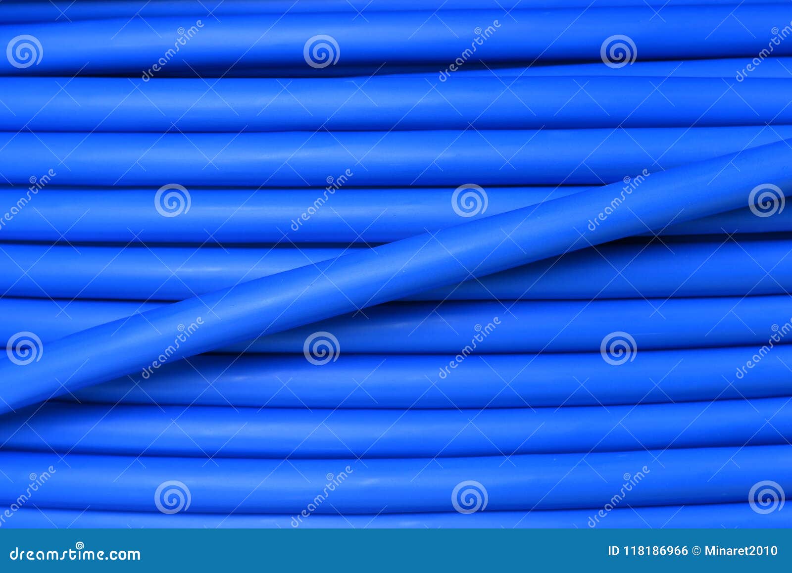 Blue Network Computer Utp Cable Stock Photo - Image of cabling ...
