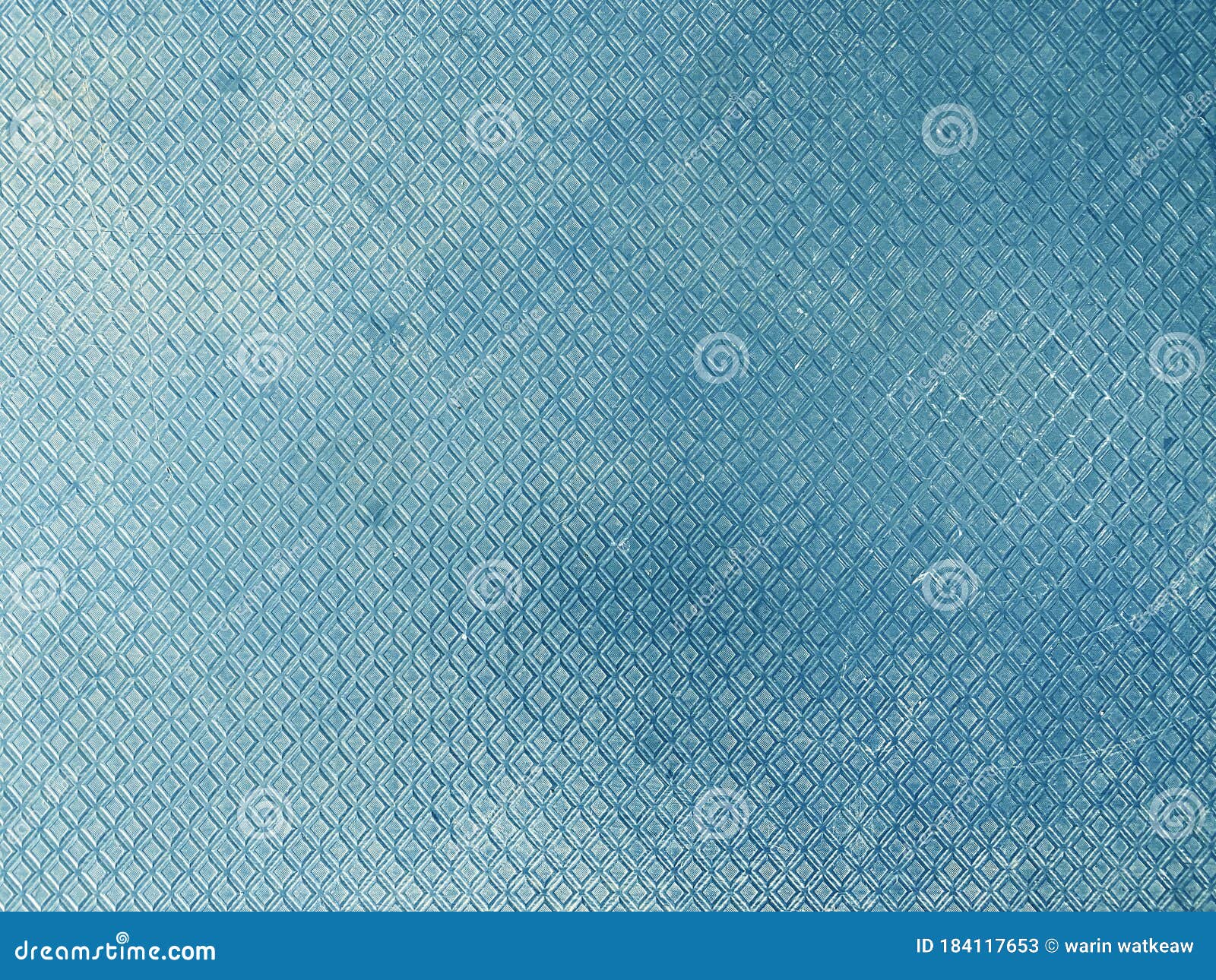 Close Up Blue Old Rubber Flooring that Looks Like Polygon, Arranged in ...