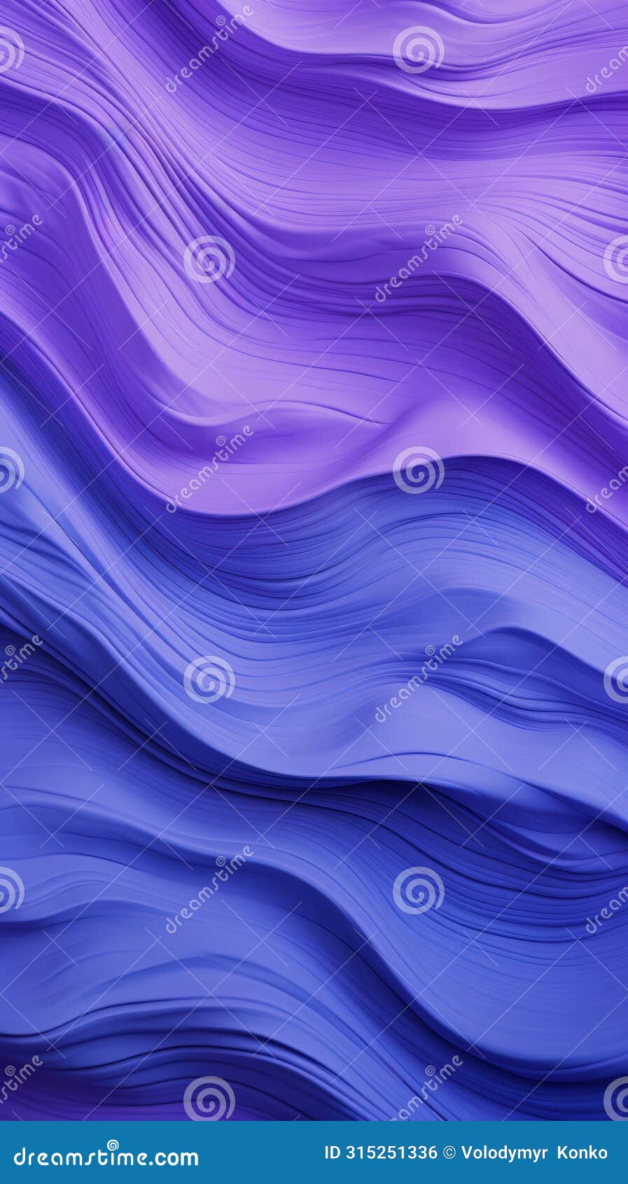 Close-Up of Blue and Purple Wave Pattern Stock Photo - Image of design ...