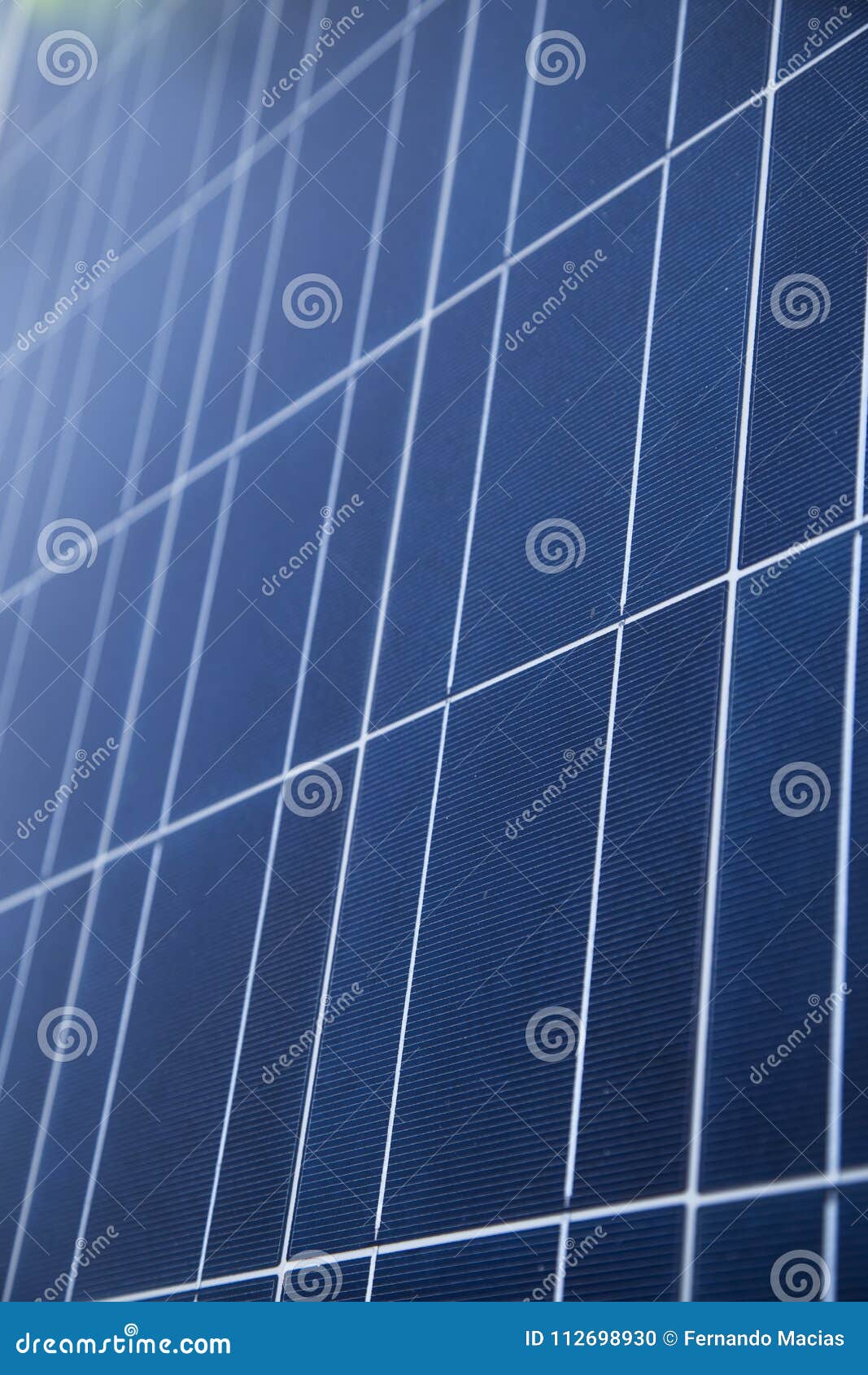 Close up blue solar panel stock photo. Image of expressing - 112698930
