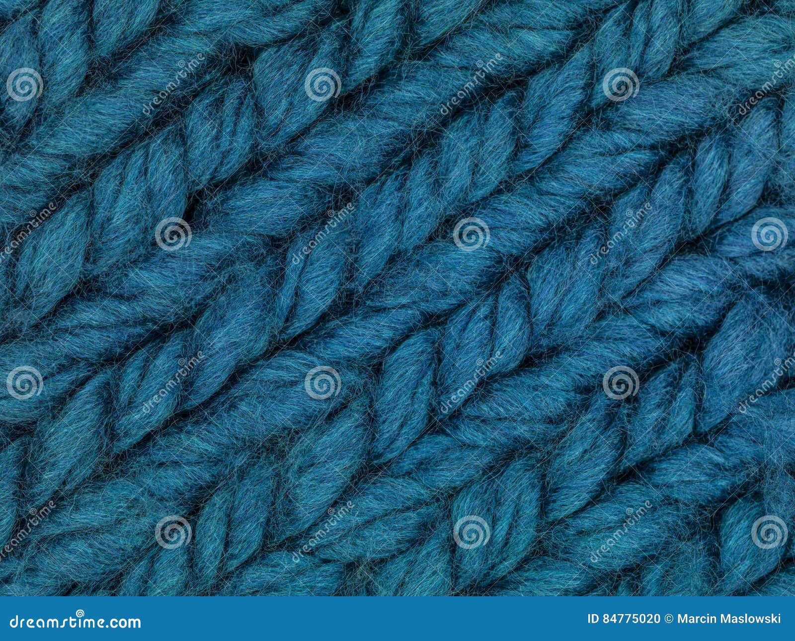 Close Up of Blue Sweeter Fabric, Texture Stock Photo - Image of ...