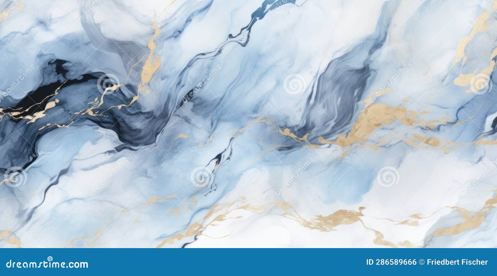 A Close Up of a Blue and White Marble Surface. Digital Image. Stock ...