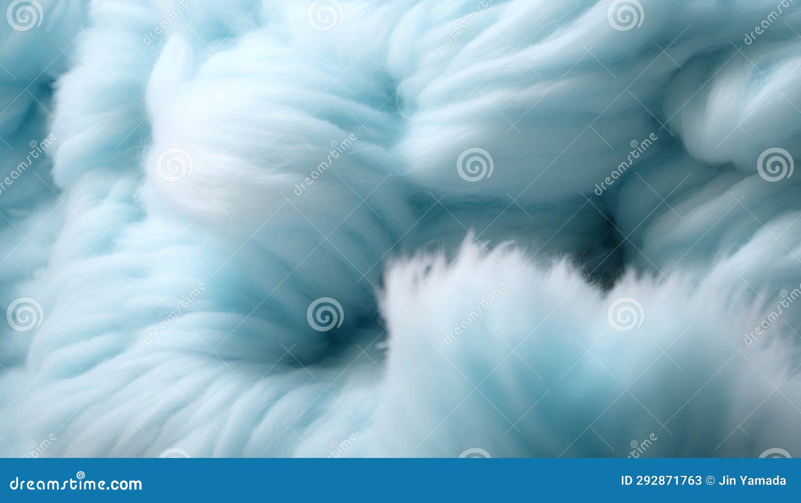 Close Up of Blue Wool Texture Background. Macro Shot of Blue Wool ...