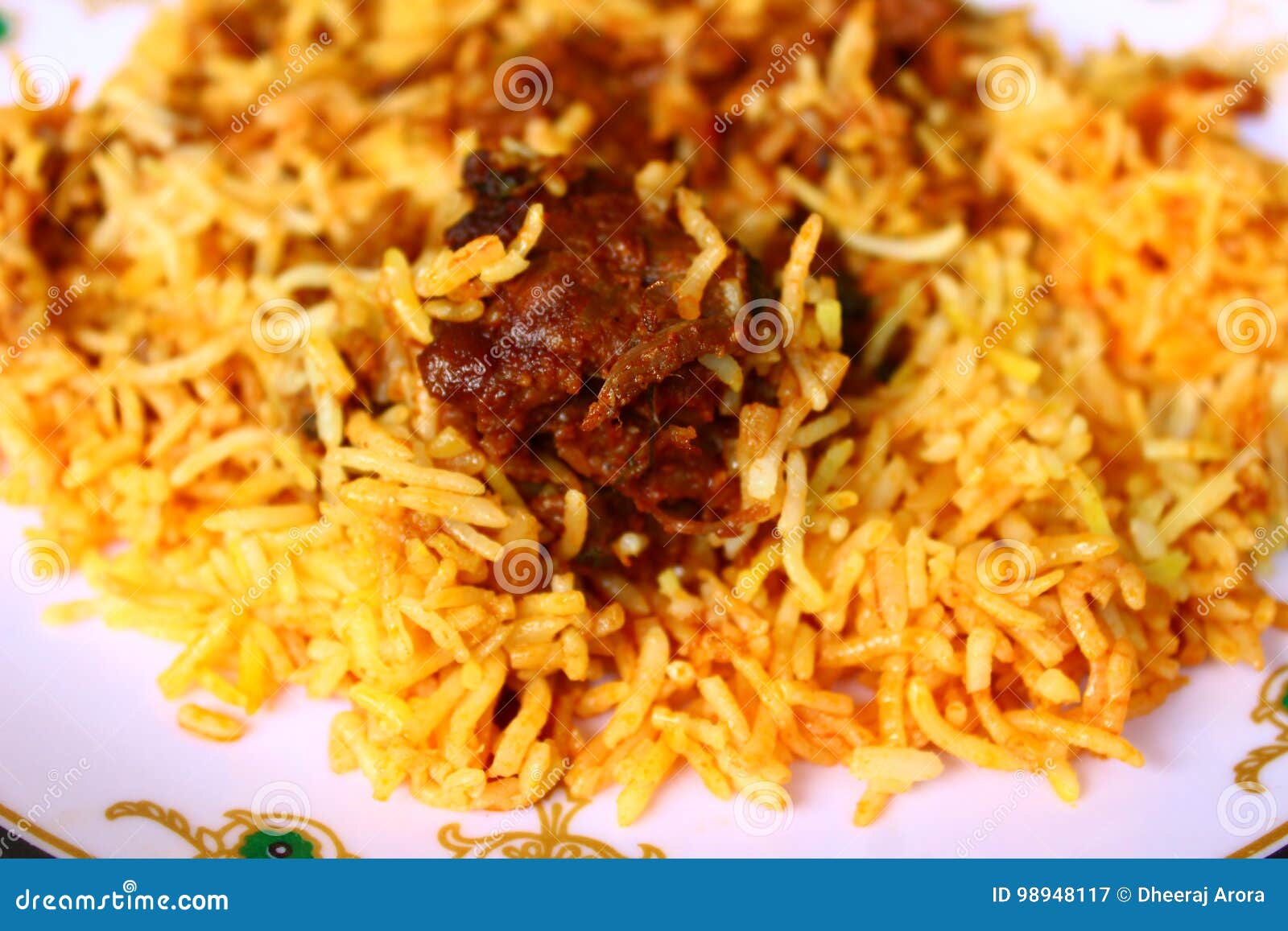Mutton Biryani stock image. Image of mutton, lunch, food - 98948117