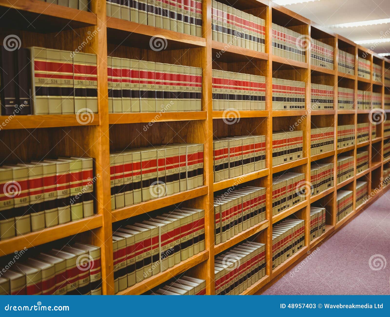 Close up of a bookshelf stock image. Image of college - 48957403