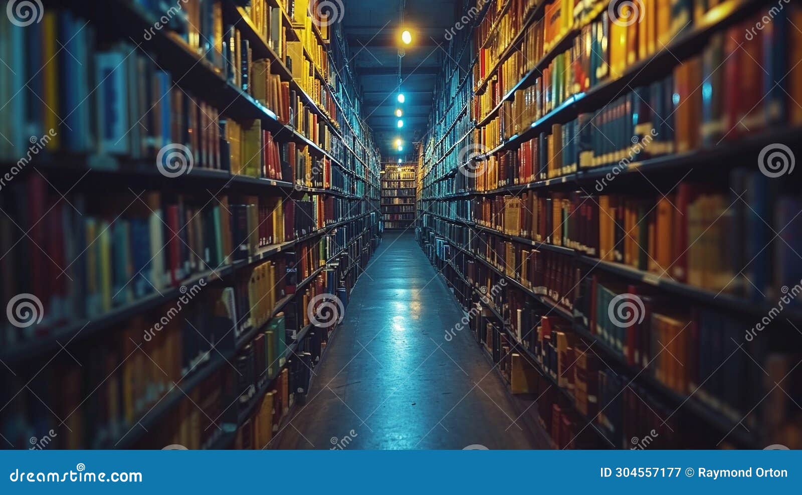 Close Up of a Bookshelf in Library, National Library Day Stock Image ...
