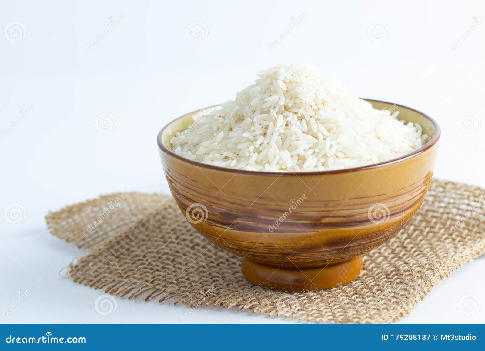 Long grain white rice. stock image. Image of chinese - 179208187