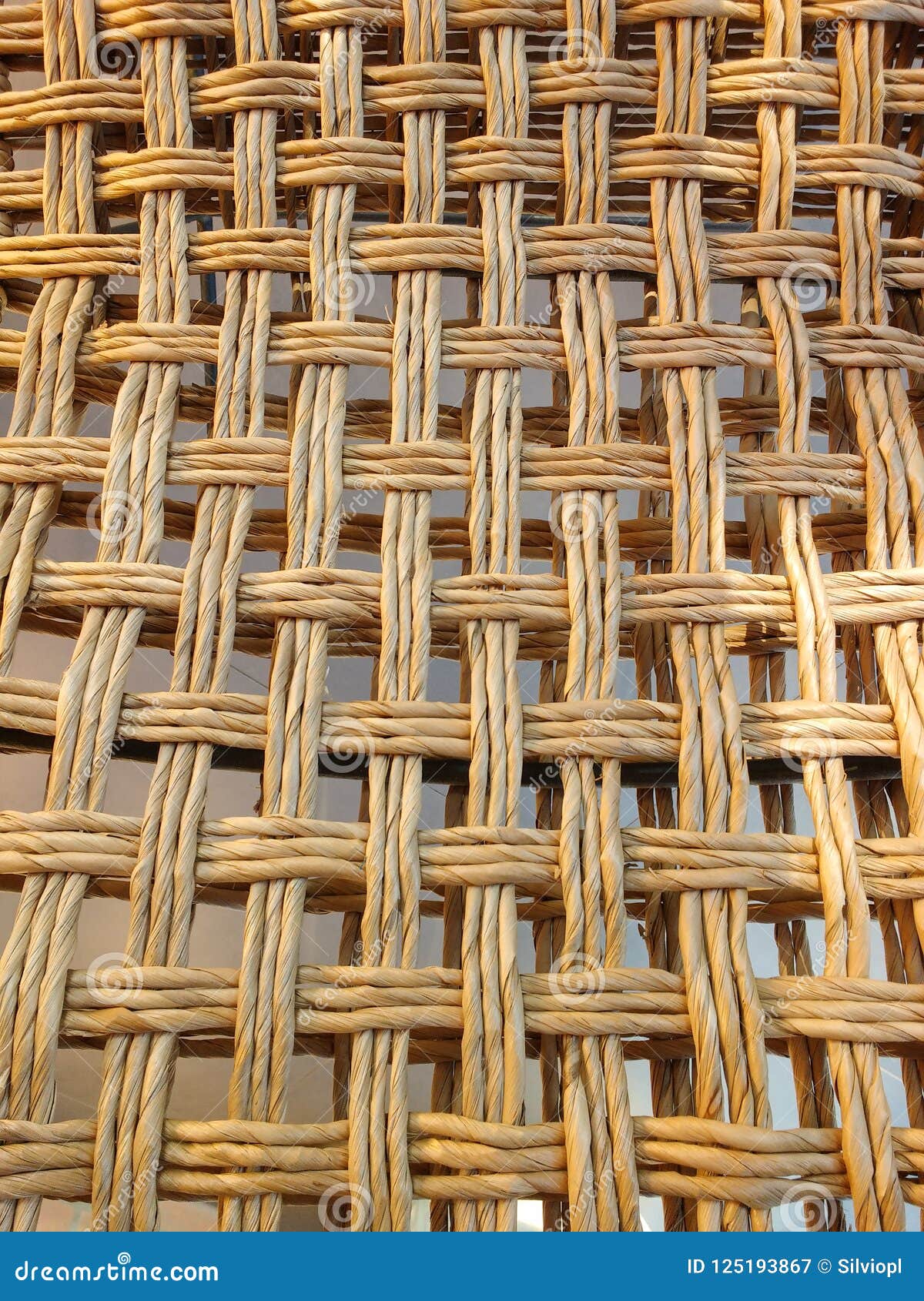 Close up of braided straw. stock image. Image of straw - 125193867