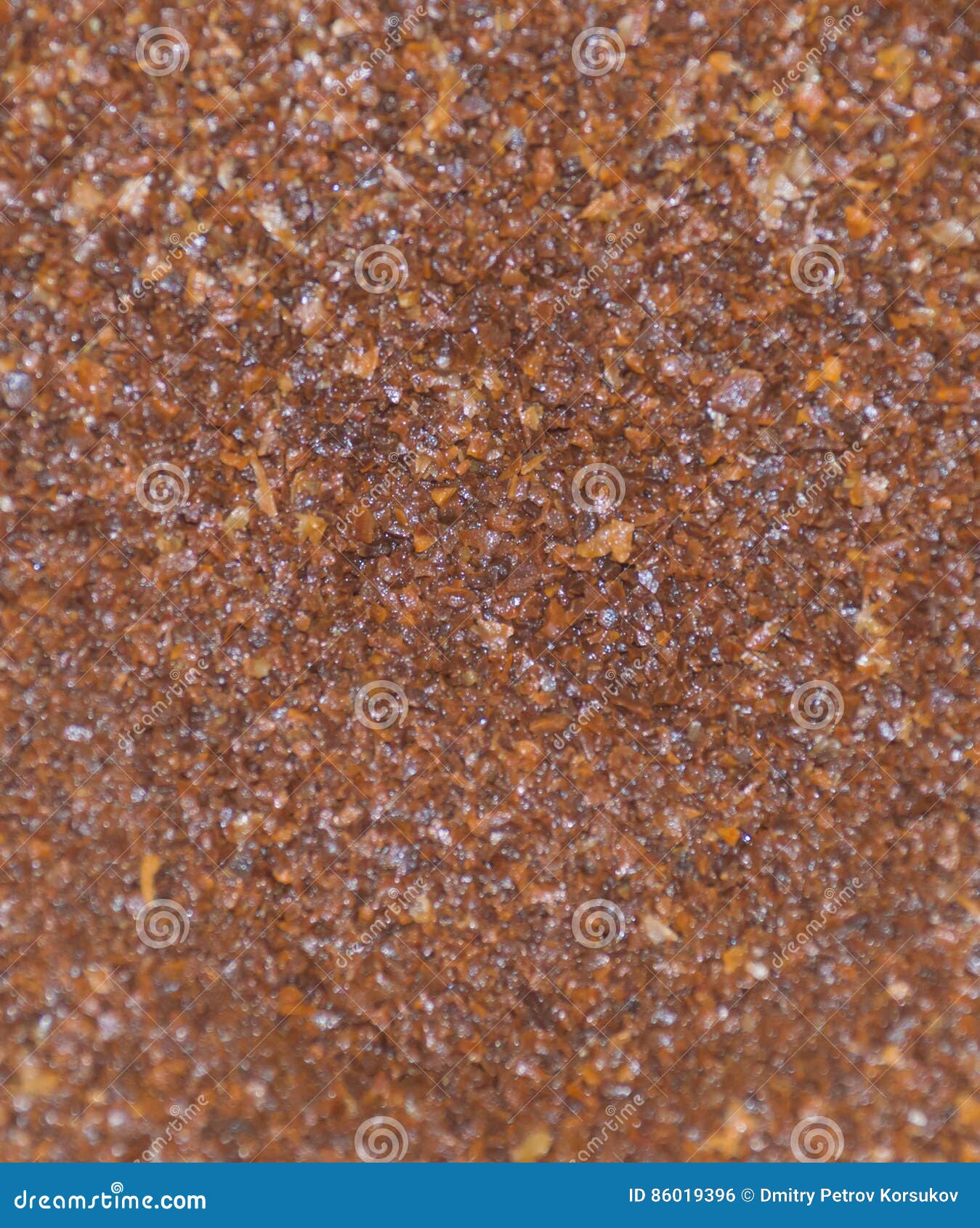 Close-up, Brewed Ground Coffee, Texture Stock Photo - Image of caffeine ...