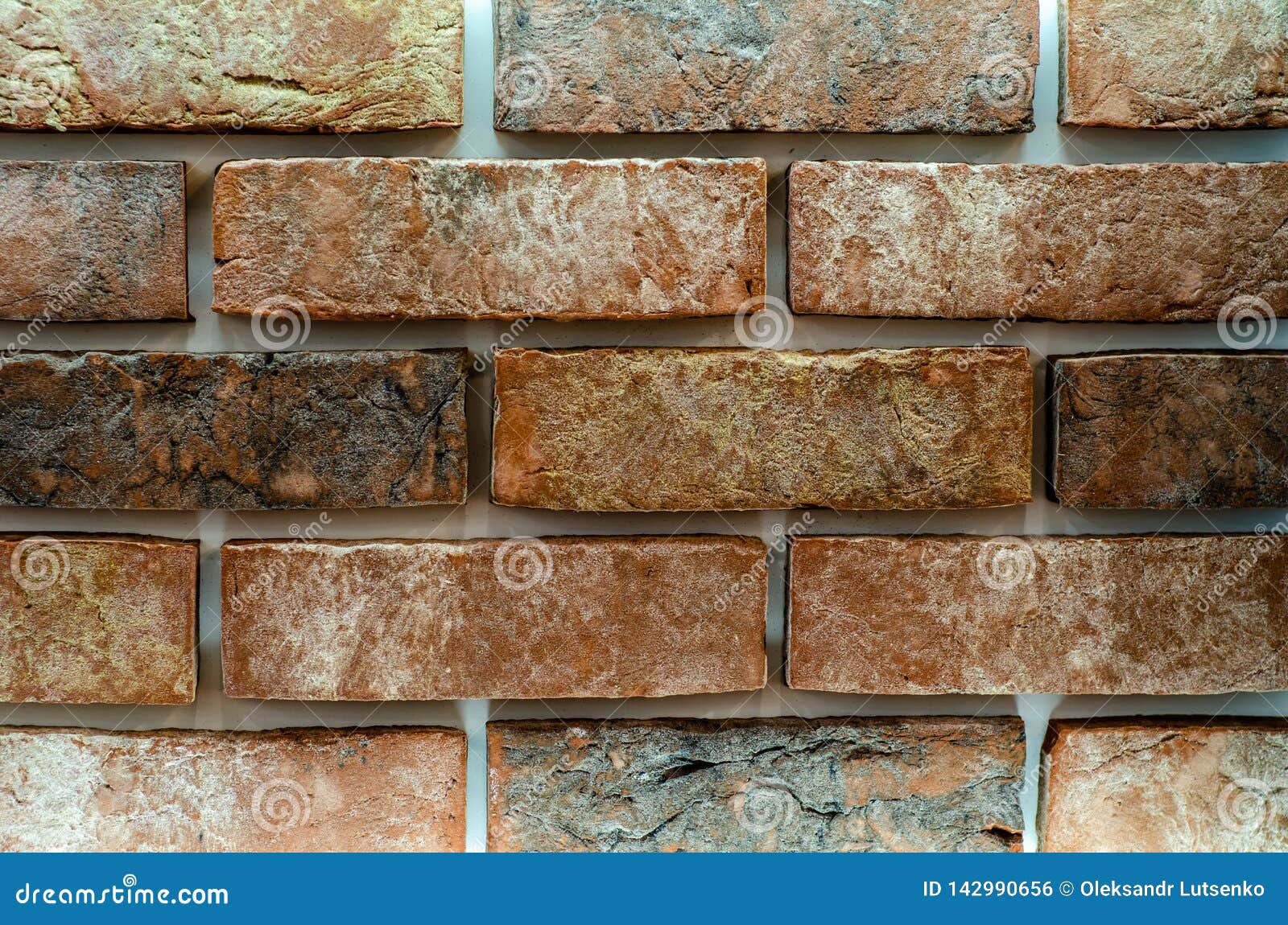 Close-up of Brick Tiling Wall Stock Photo - Image of architecture ...