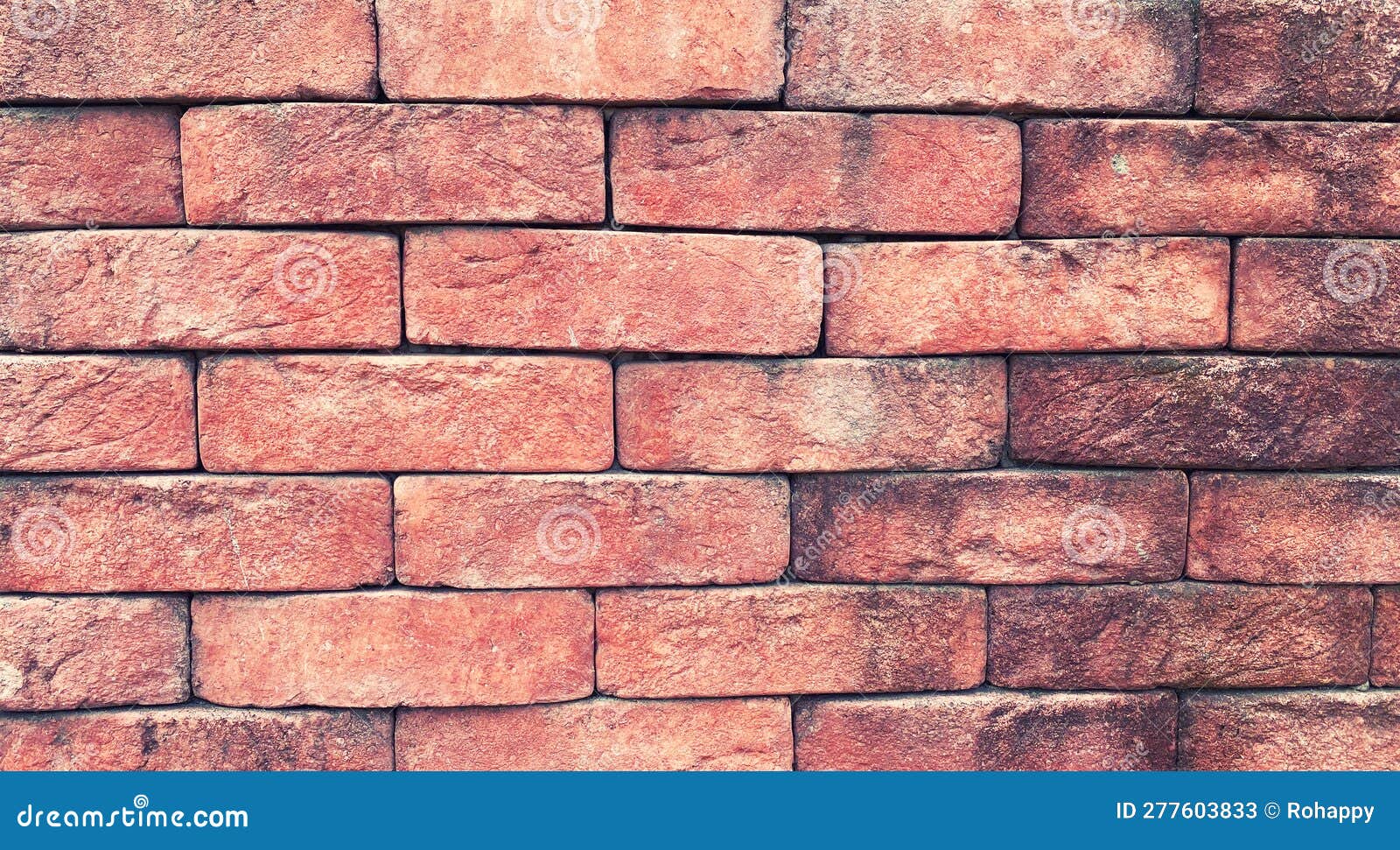 Close Up of Brick Wall, Example of Facing Material Stock Image - Image ...