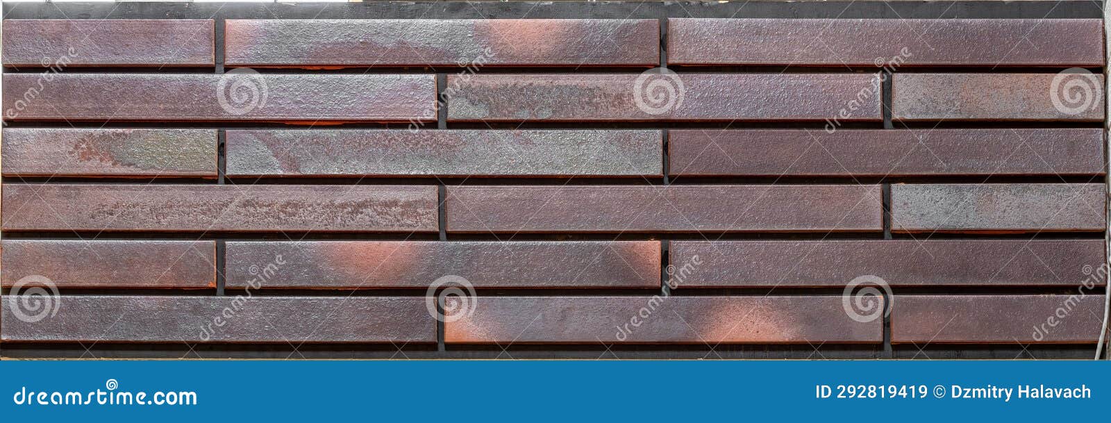 Close Up of Brick Wall, Example of Facing Material. Real Photography ...