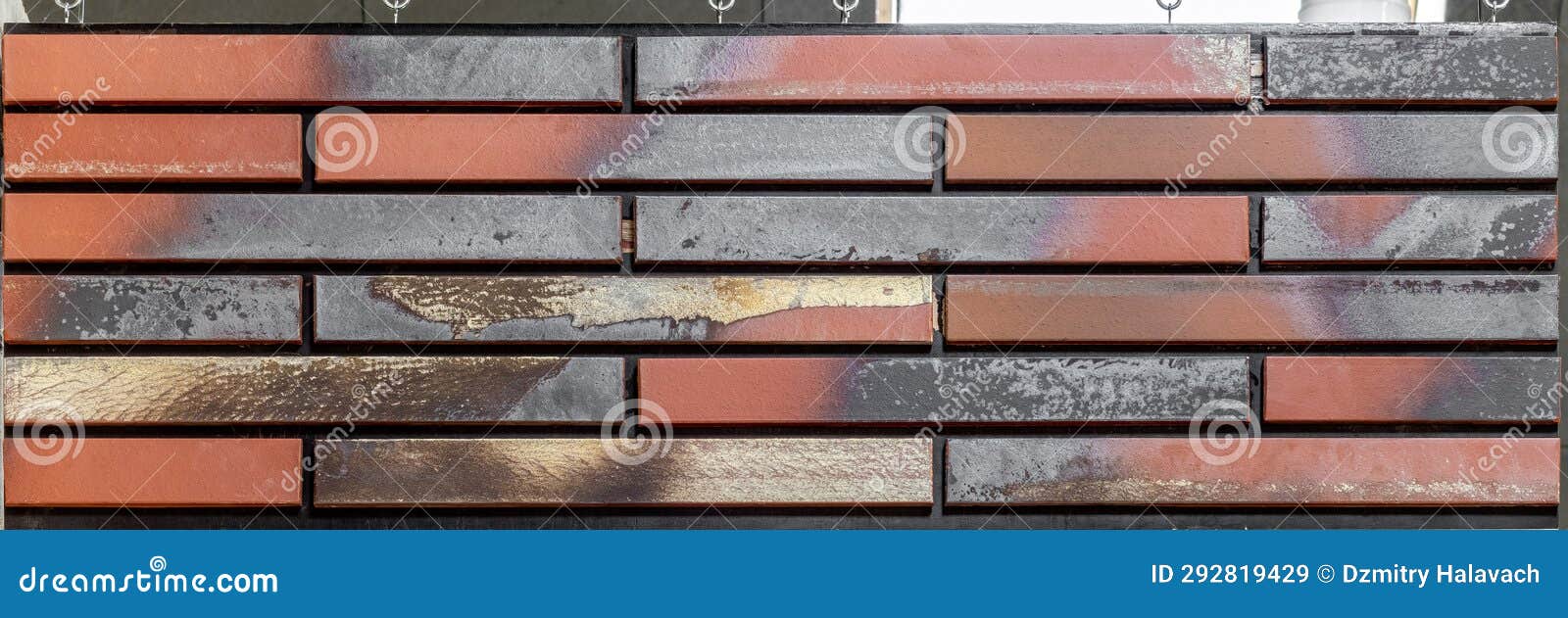 Close Up of Brick Wall, Example of Facing Material. Real Photography ...