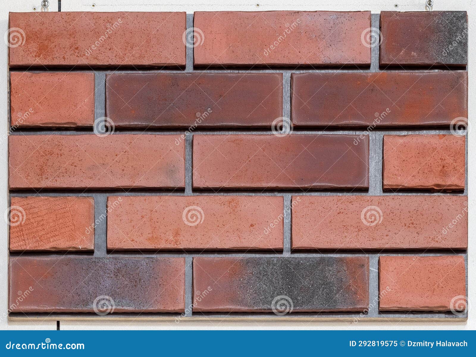 Close Up of Brick Wall, Example of Facing Material. Real Photography ...