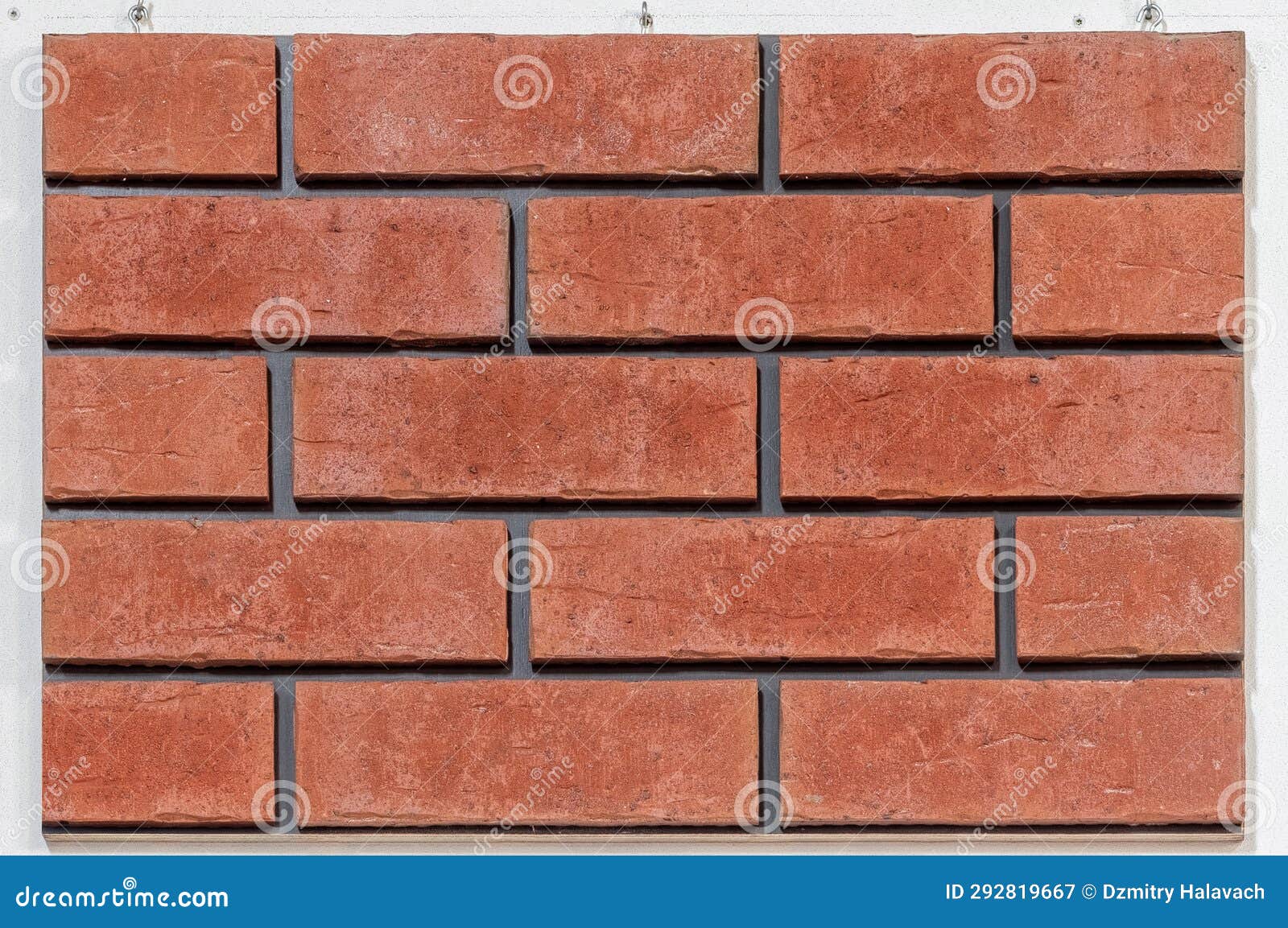 Close Up of Brick Wall, Example of Facing Material. Real Photography ...