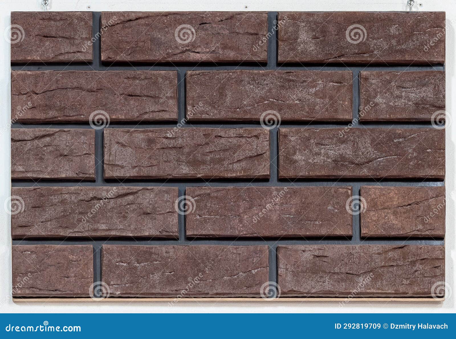 Close Up of Brick Wall, Example of Facing Material. Real Photography ...