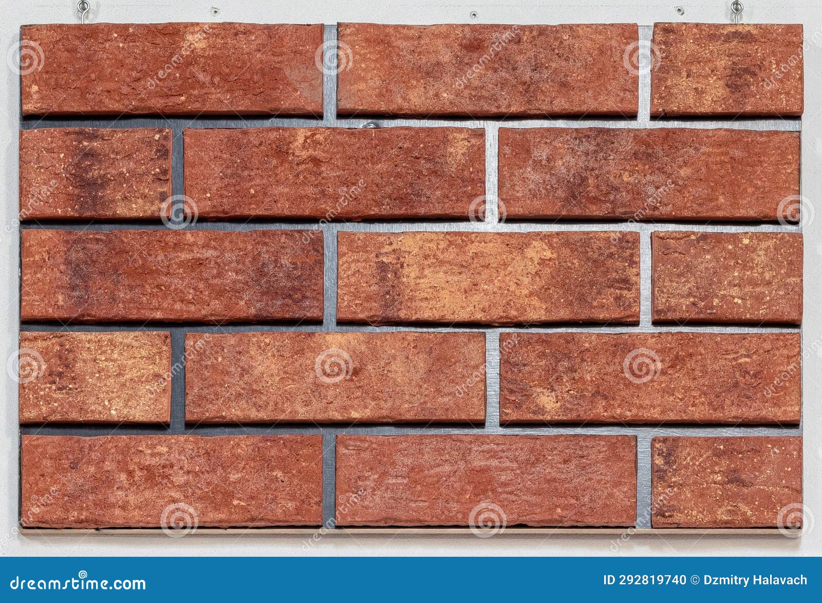 Close Up of Brick Wall, Example of Facing Material. Real Photography ...