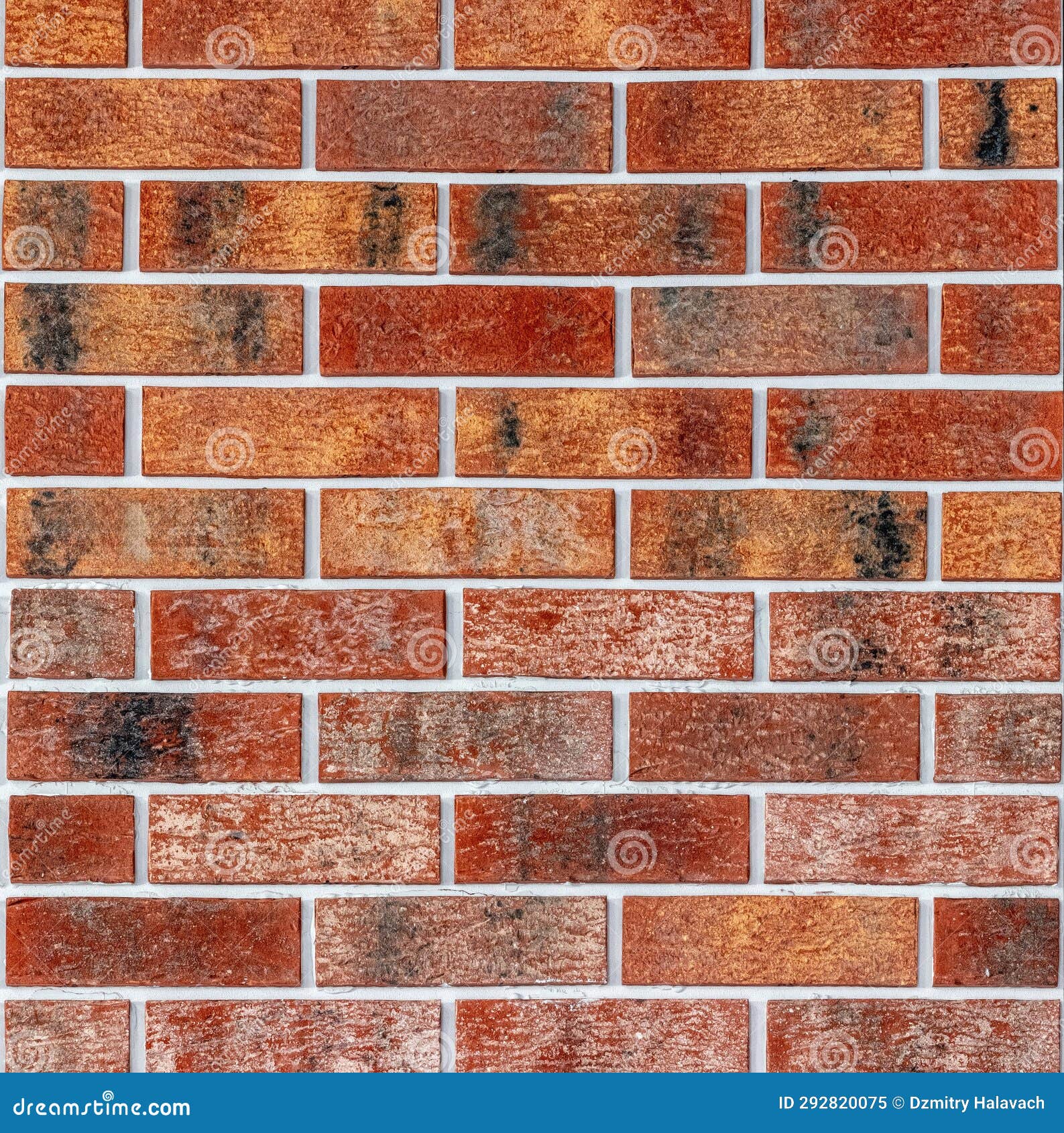 Close Up of Brick Wall, Example of Facing Material. Real Photography ...