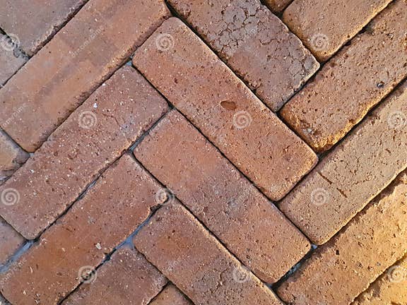 Lighted Brick Wall Background Stock Photo - Image of architecture ...