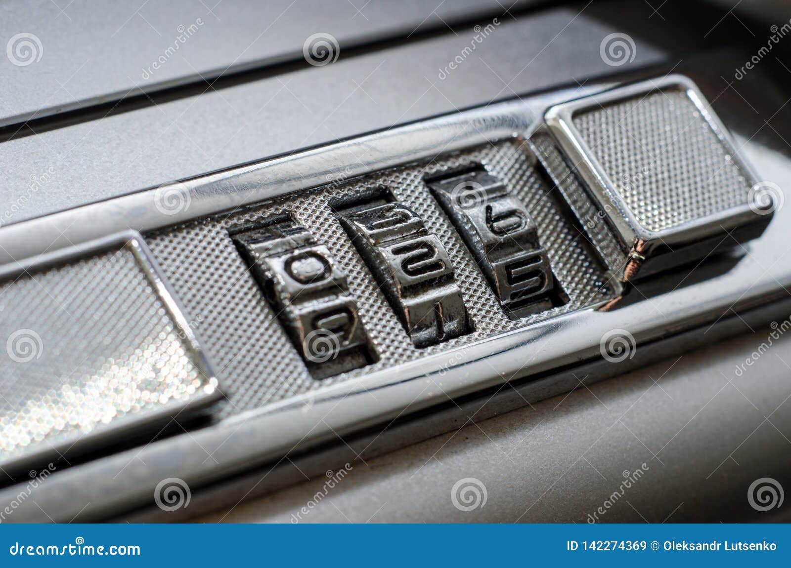 Close-up briefcase lock stock image. Image of safety - 142274369