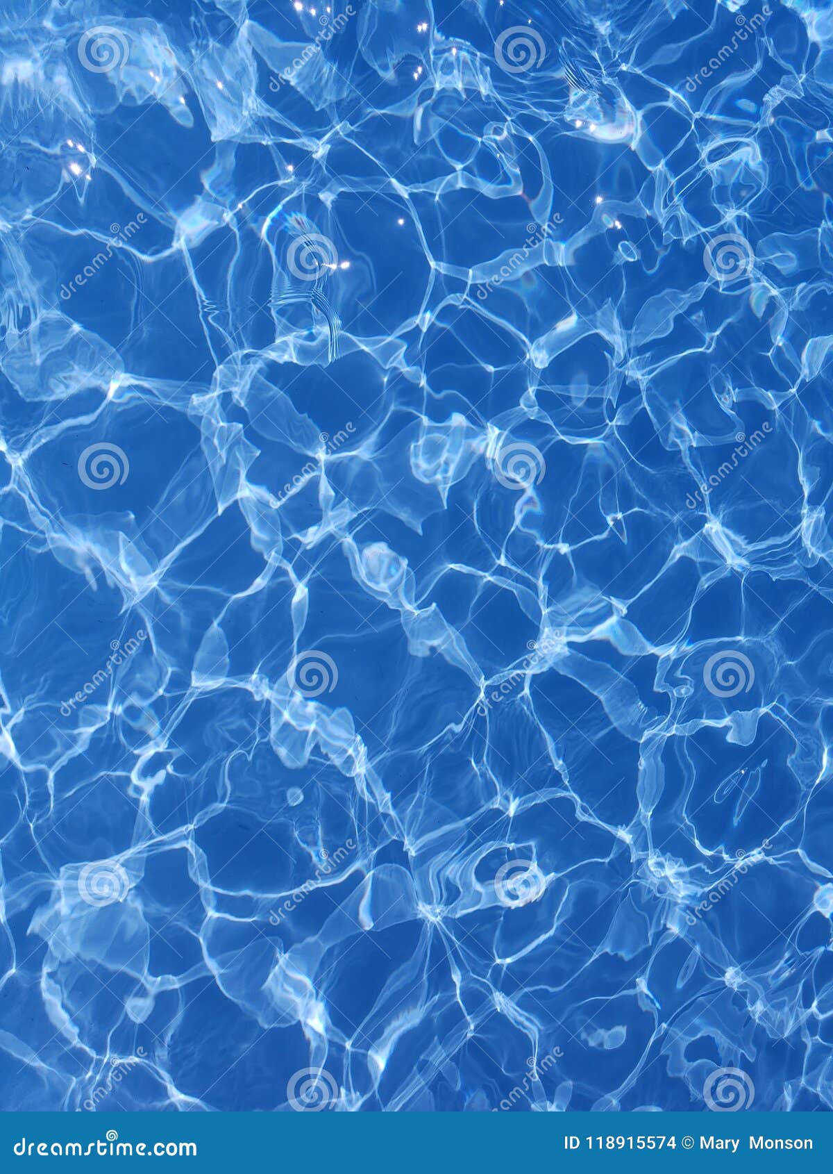 Blue water stock photo. Image of element, texture, bright - 118915574