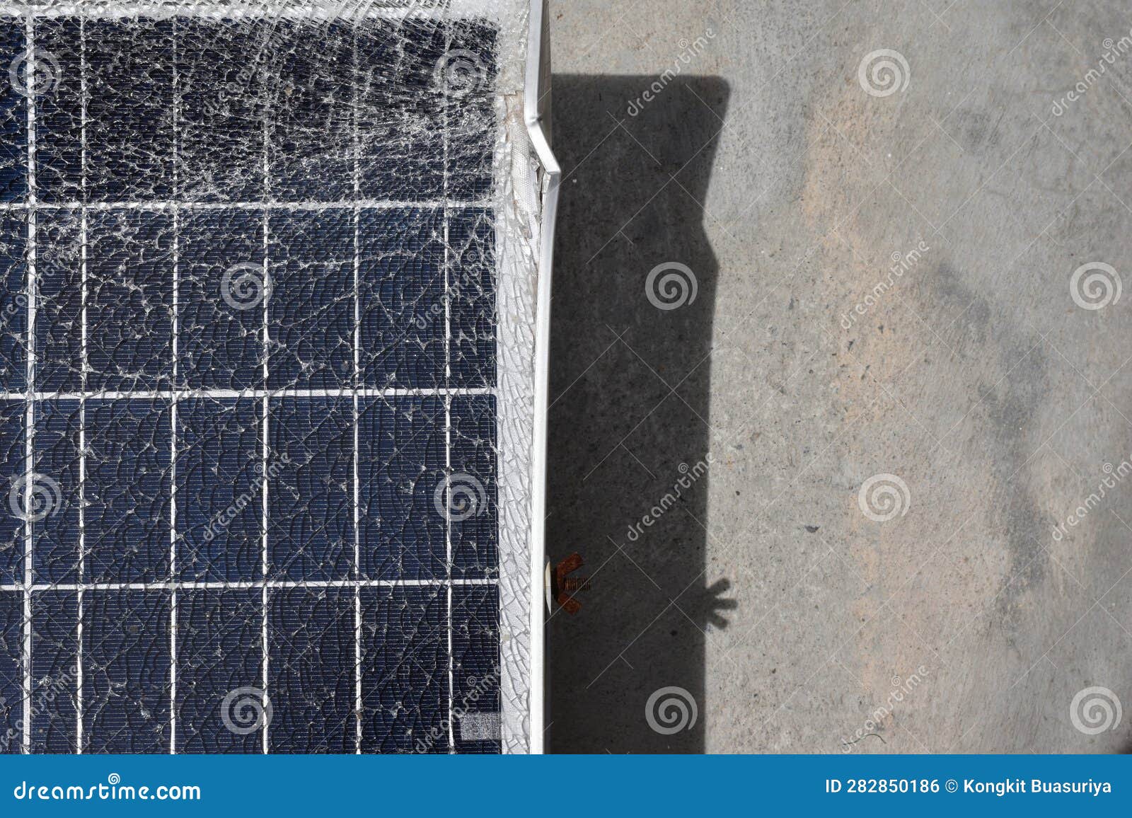 Close Up of Broken Solar Panel Texture Stock Photo - Image of crack ...