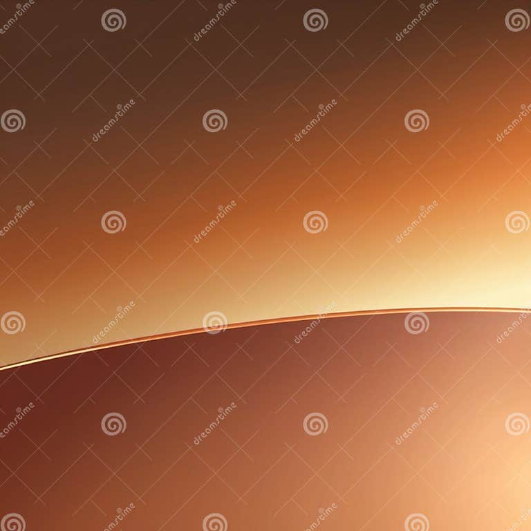 A Close-up of Bronze Surface with a Gradient, Featuring Curved Lines ...