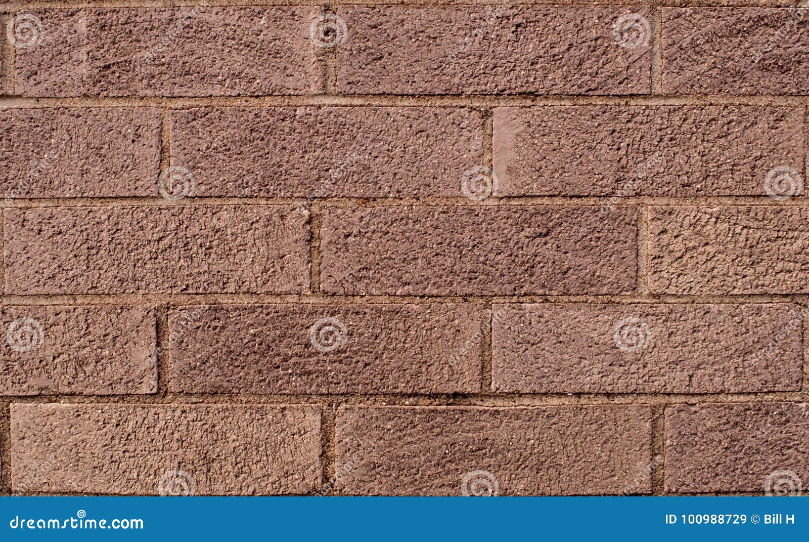 Brown brick wall stock image. Image of brick, rough - 100988729