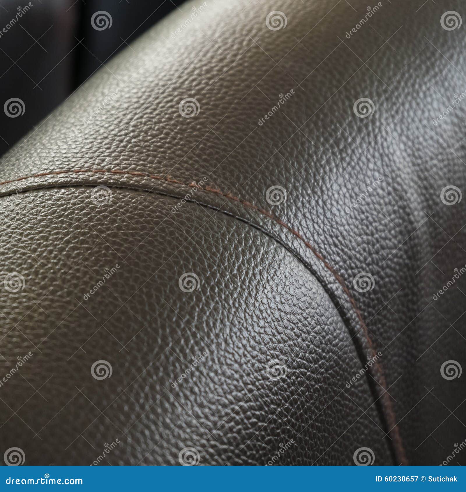 Close Up Brown Leather Texture of Sofa Stock Image - Image of couch ...