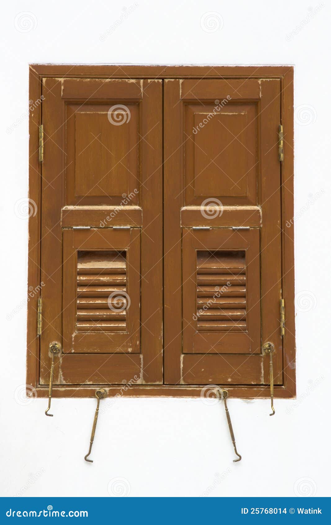 Close Up of Brown Vintage Window Stock Photo - Image of grain, gothic ...