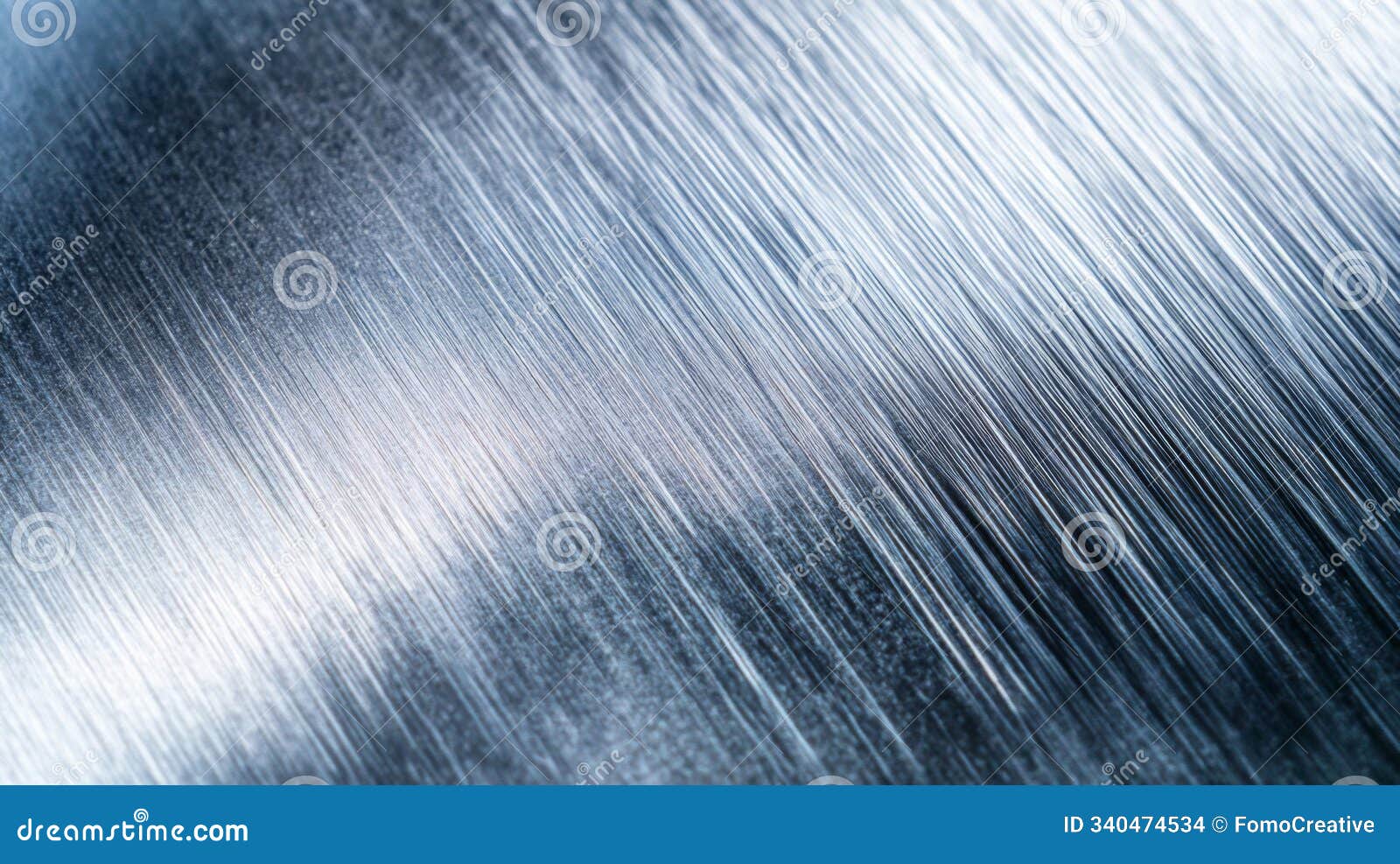 Close-up of Brushed Metal with Parallel Lines Stock Illustration ...
